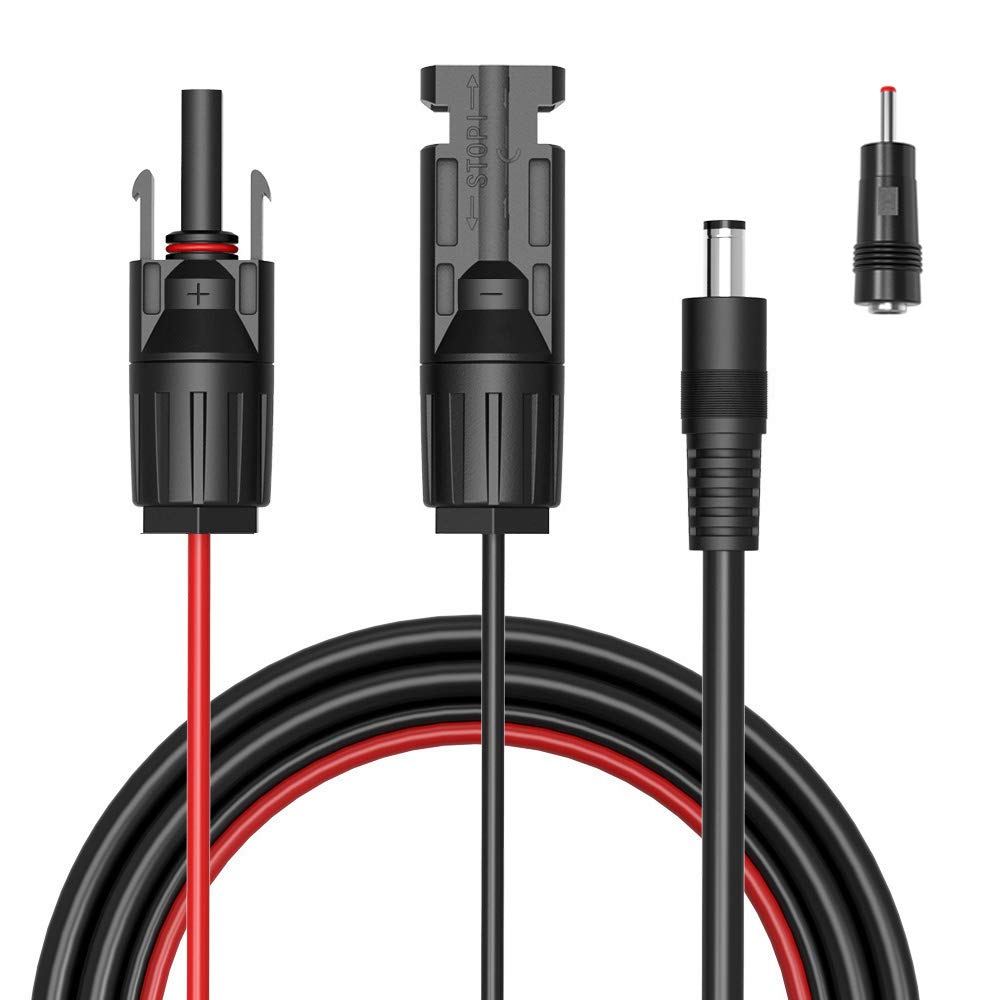 MC4 Adapterkabel, GIARIDE Solar Adapterkabel mit DC 5,5 mm x 2,1 mm, 3,5 x 1,35 mm Stecker ...