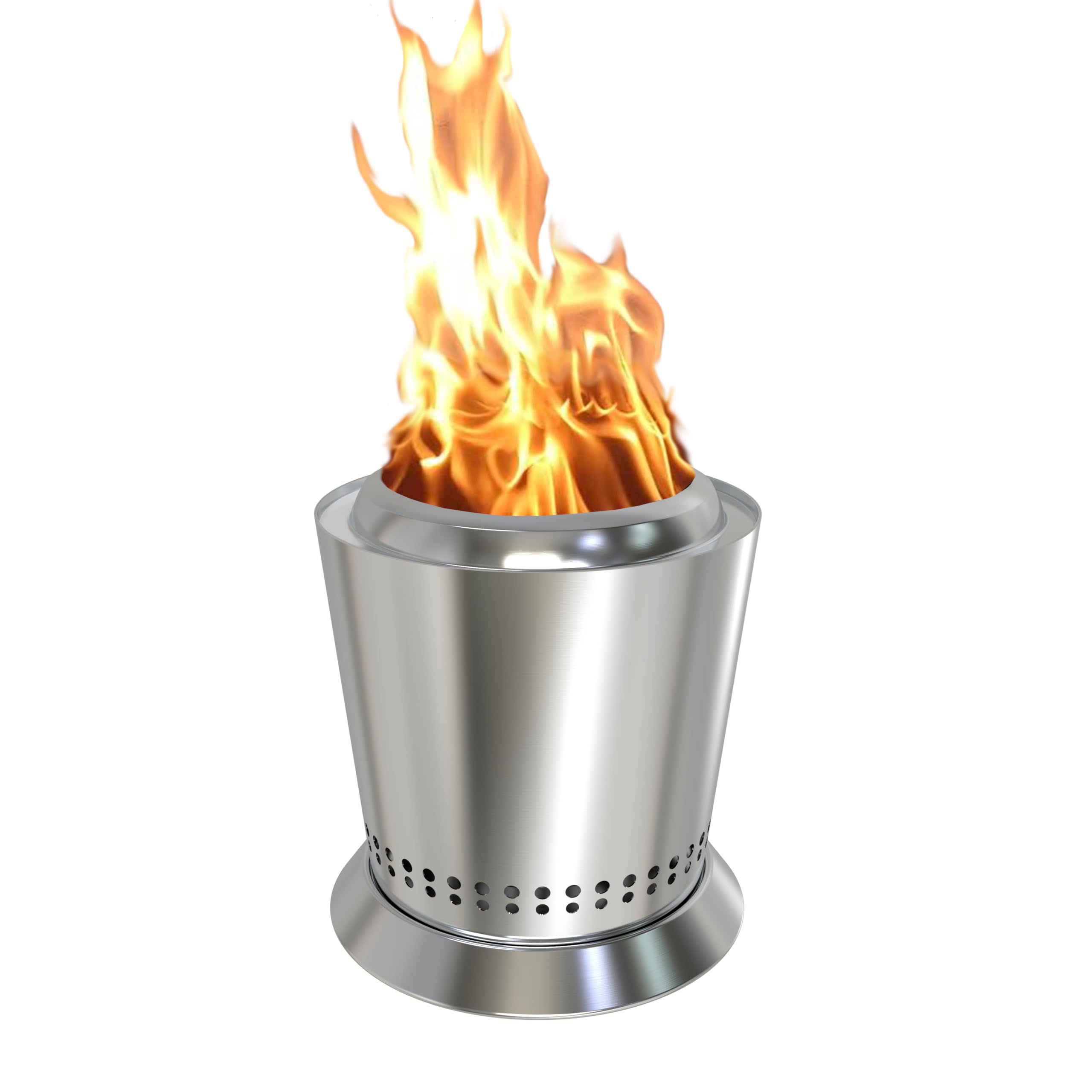 STANHERD Tabletop Fire Pit for Urban & Suburbs, Stainless Steel Mini ...