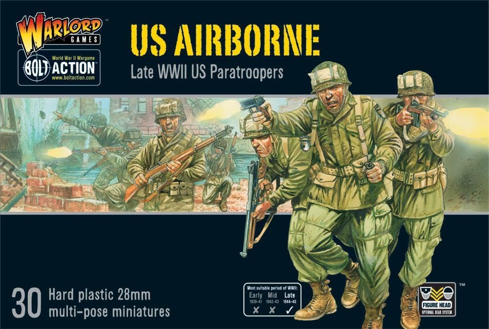 Mua Bolt Action US Airborne Paratroopers 1:56 WWII Military Wargaming ...