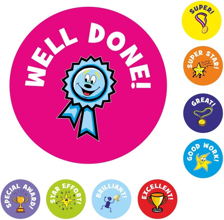 School Stickers Mini Well Done Stickers – BigaMart