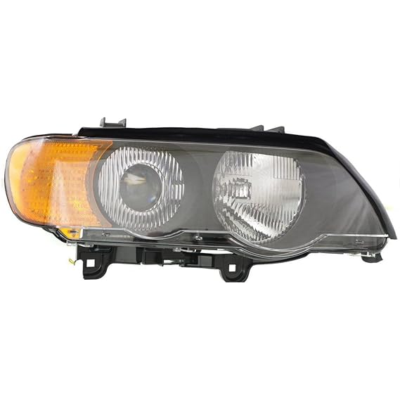 Amazon.com: HEADLIGHTSDEPOT Compatible with BMW X5 Suv Headlight With ...