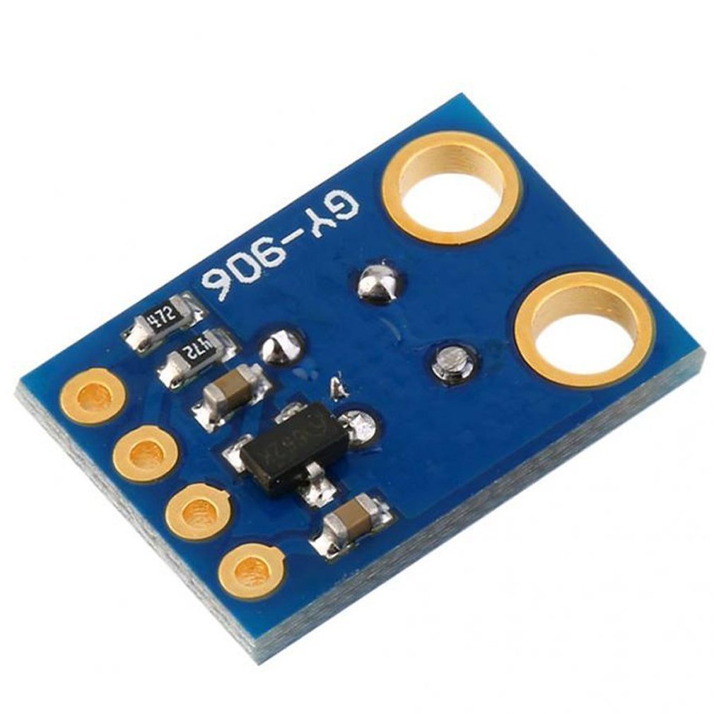 sensor de temperatura sin contacto, GY-906 IIC I2C, salida serial 3-5 V Termómetro infrarrojo ...