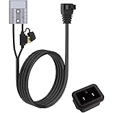 Amazon.com: PORFRITOR DC Power Cord Cable 12V/24V For Car Refrigerator ...
