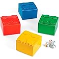 Building Brick Theme Party Favor Boxes- 1 Dozen : Amazon.ca: Health ...