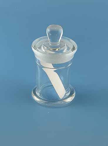TLC Developing Glass Jar Bottle for TLC Strips (w/Sample Strips incl ...