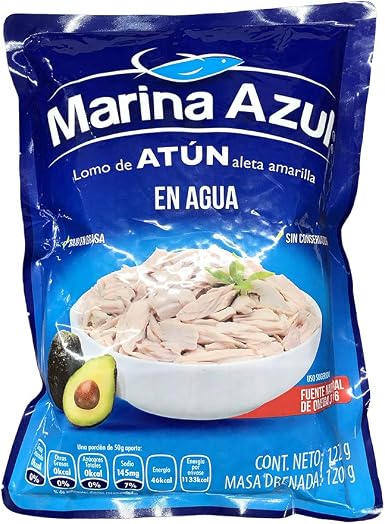 Atun en agua Marina Azul Bolsa de 1.22 Kg: Amazon.com.mx: Alimentos y ...