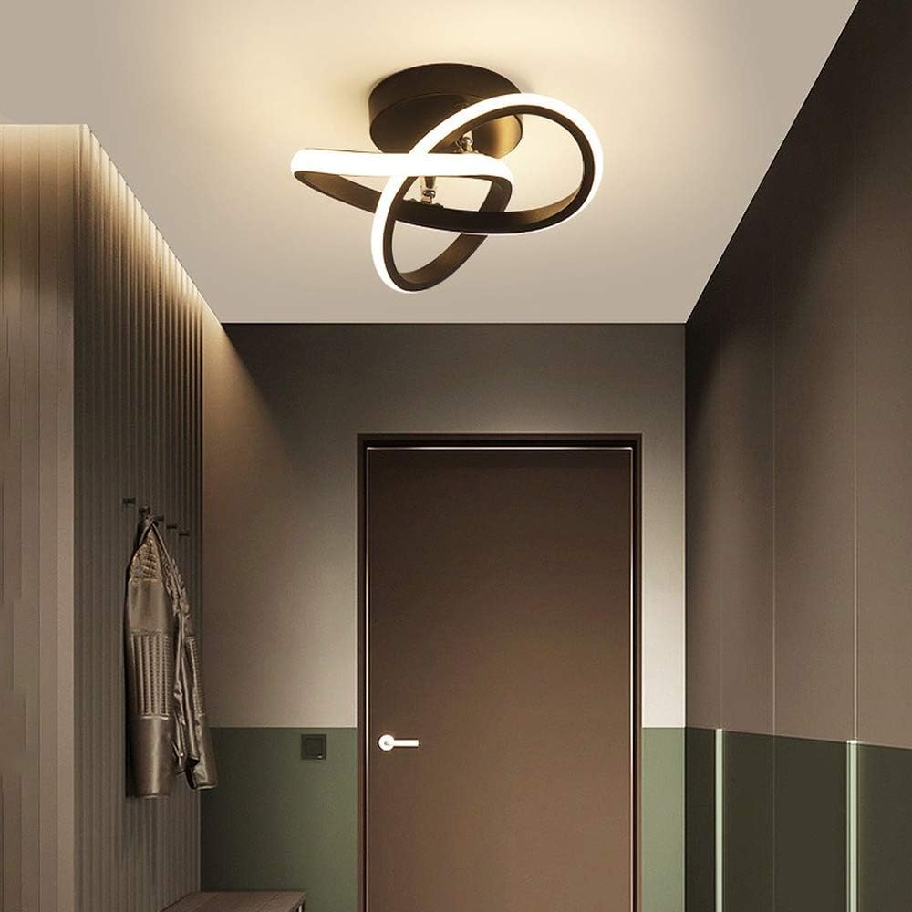 LED Ceiling Light Modern Contemporary Ironware Acrylic Metal Touch ...
