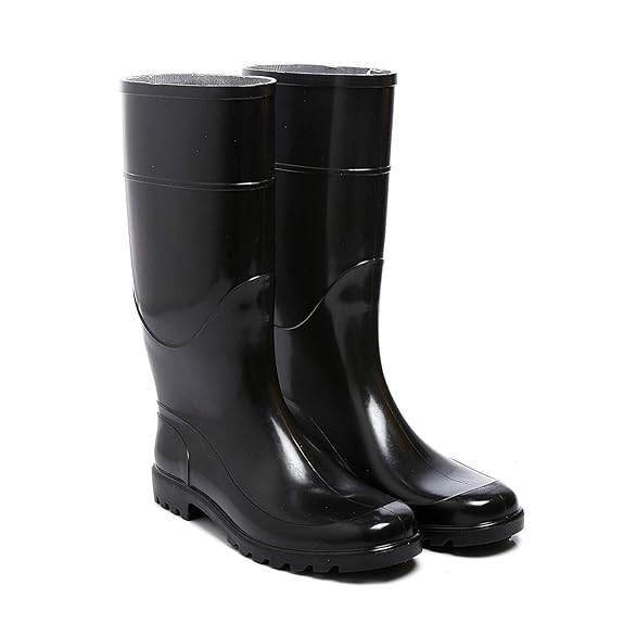 Buy Mangla Waterproof Gum Boots for Men and Women Black at Amazon.in