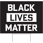 Amazon.com : Black Lives Matter Yard Sign - Double Sided - 24 x 18 ...