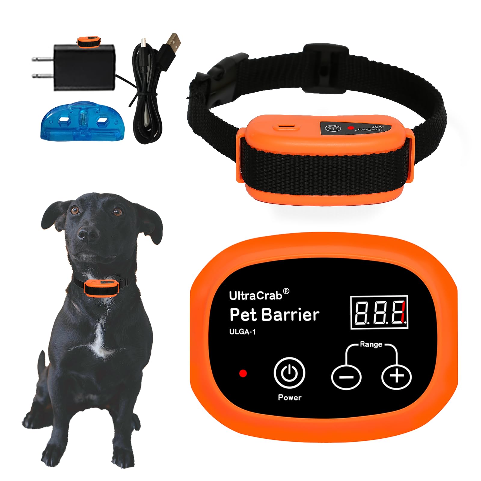 UltraCrab Indoor Pet Barrier for Dogs,Wireless Indoor Electric Fence ...