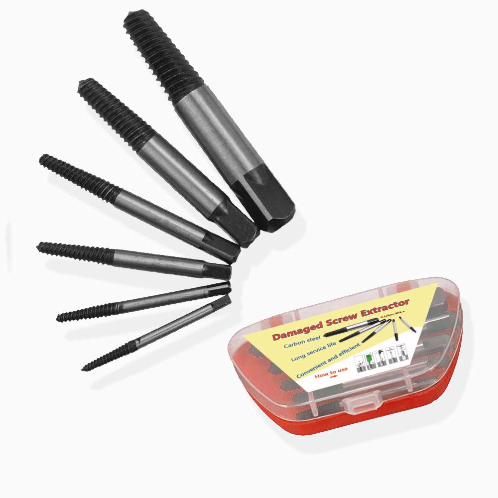 Buy Loboo Idea Damaged Screw Extractor Tool Kit, Easy Out Screw ...