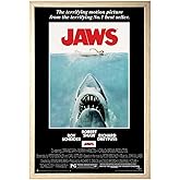 Amazon.com: Jaws - Movie Poster - Officially Licensed - 24" x 36" with ...