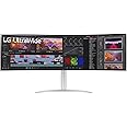 Amazon.com: LG 49BQ95C-W Monitor de 49", giratorio de altura inclinable ...