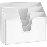 Amazon.com: Acrimet Horizontal Triple File Folder Holder Organizer ...