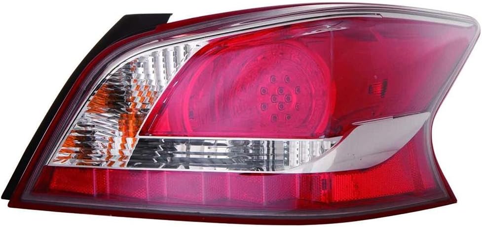 Amazon.com: Fits Nissan Altima Sedan 13 Tail Light Assembly LED Type ...