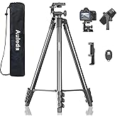 Amazon.com : Auleda 71″ Camera Tripod Aluminum Tall Tripod Stand ...