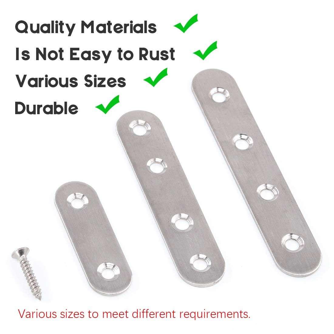 Mua Glarks 35-Pieces 2 inch/ 3 inch/ 4 inch Stainless Steel Flat ...