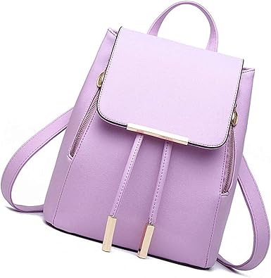 Sac à dos tendance en cuir pour femme Violet: Amazon.fr: Vêtements et ...