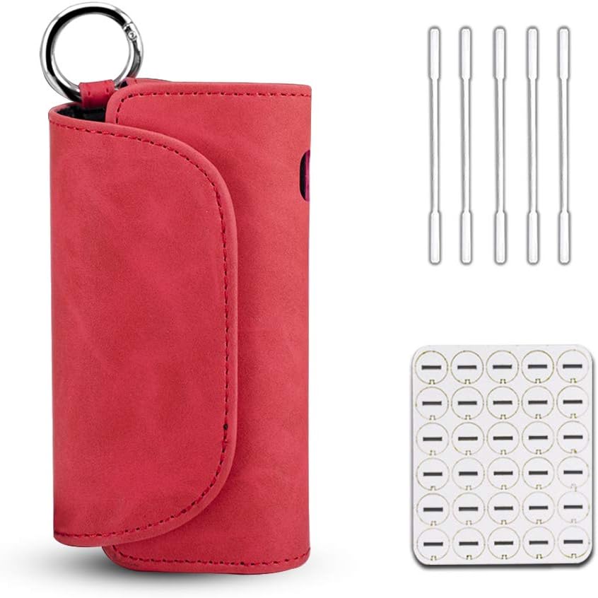 E Cigarette Case for IQOS 3 Heets, Portable Polyurethane Leather ...