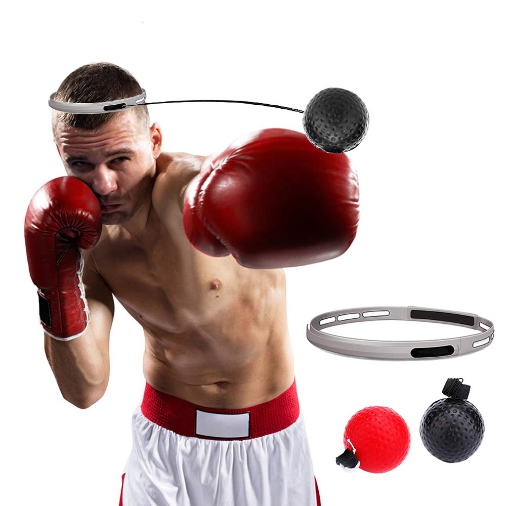 Amazon.com : Fight Boxing Reflex Ball Great for Training to Improve ...