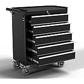 OAKANDO 7-Drawer Metal Rolling Tool Chest with Wheels,Tool Storage Cabinet with Locking System ...