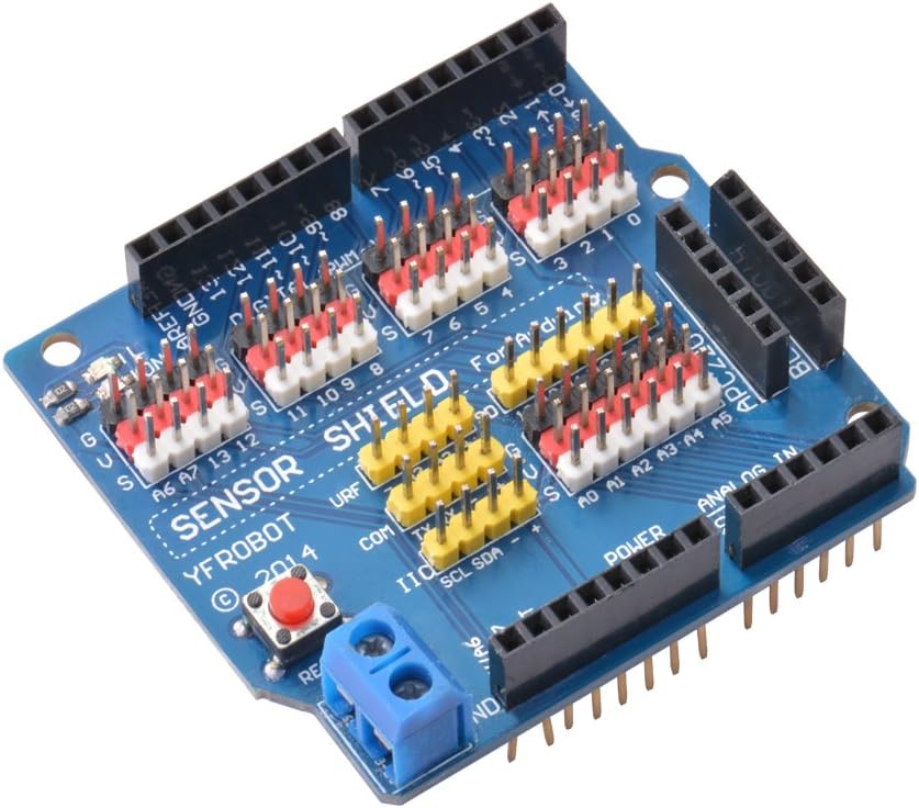 XCSOURCE® Sensor Shield Tarjeta de Expansión V5.0 Módulo eléctrico para ...