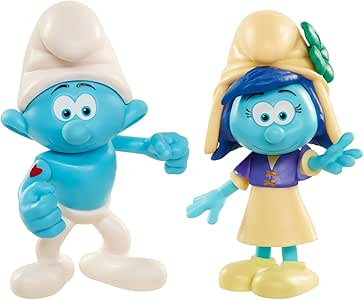Amazon.com: Smurfs The Lost Village Hefty Smurf & Torm Figure (2 Pack ...