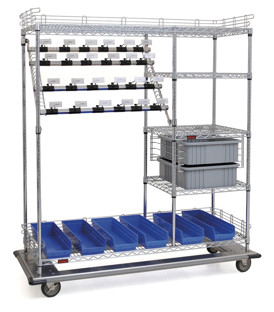 Amazon.com: Eagle CPC6024D Catheter Storage Cart, 60 x 68, 5 Shelves ...