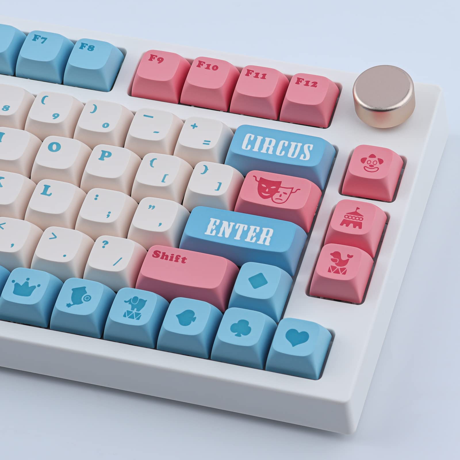 Mua JakeTsai Keycaps, 141 Keys PBT Keycap Set, Circus XDA Profile, Dye ...