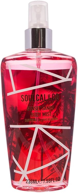 SOUL CAL BODY MIST RASPBERRY & LOTUS BLOSSOM 236ml: Amazon.co.uk: Beauty