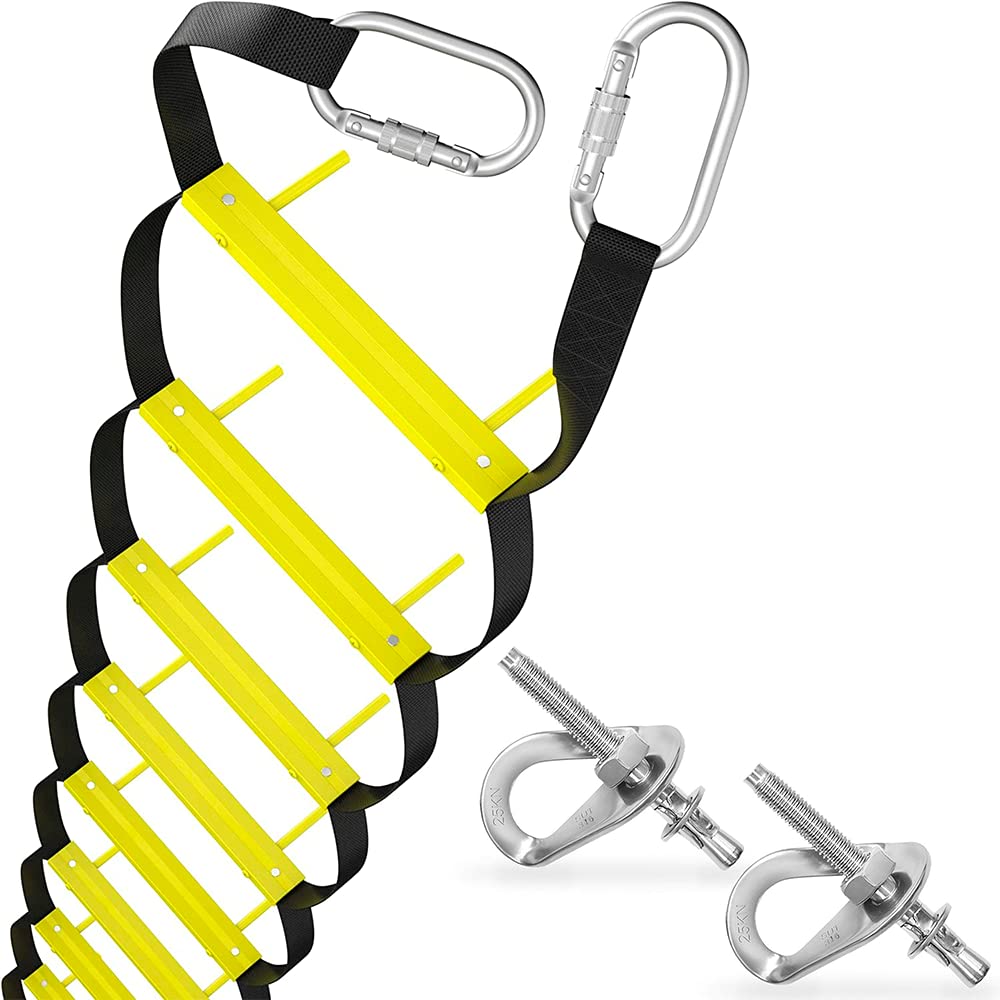 Mua Fire Escape Ladder 3 Story 24ft (8 m) | Mounting Anchors Included ...