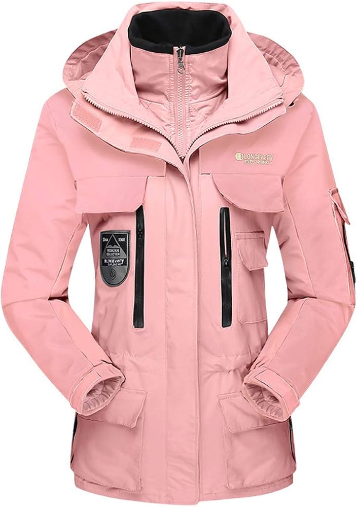 Luxus 3 In 1 Winterjacke Damen Bild