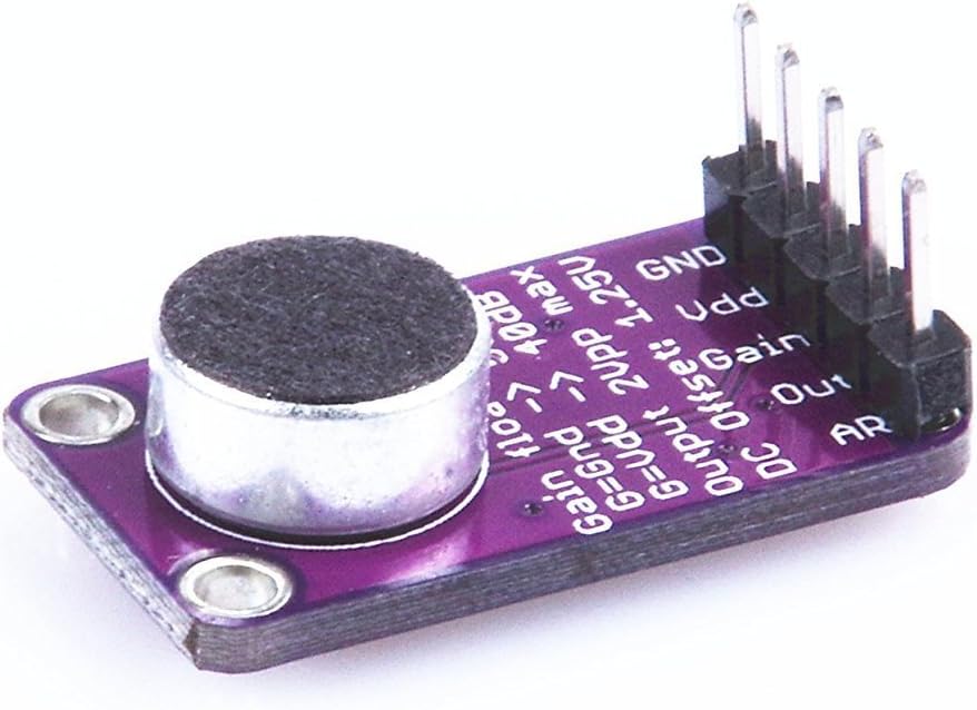 DollaTek MAX9814 Electret MIC Microphone Amplifier Module Auto Gain ...