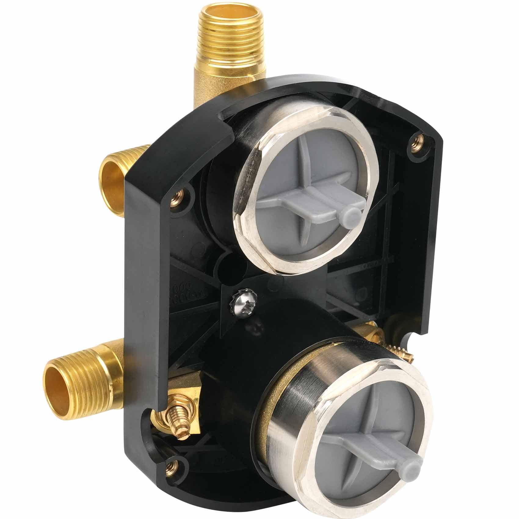 R22000-WS Shower Valve with Diverter 3-Way 6-Way Rough in Valve, R22000 ...