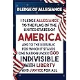 Amazon.com: Pledge Of Allegiance Poster For Classroom Homeschool Wall ...