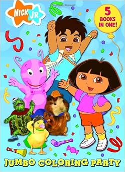 Jumbo Coloring Party (Jumbo Coloring Book) : Golden Books, Golden Books ...