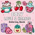 Amazon.com: Cozy Love & Hearts Coloring Book: Bold and Easy Coloring ...