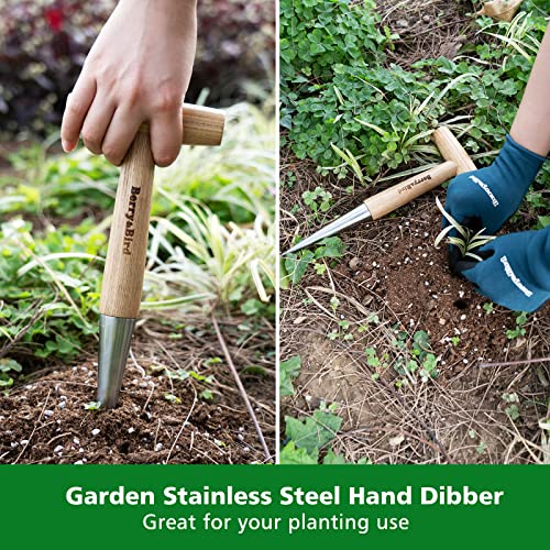 Bulb Planting Set Stainless Steel Bulb Planter Tool With Wood Handle ...