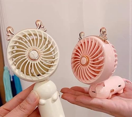 Kids Hand Fan Handheld Portable Mini Fan, Mini USB Fan with ...