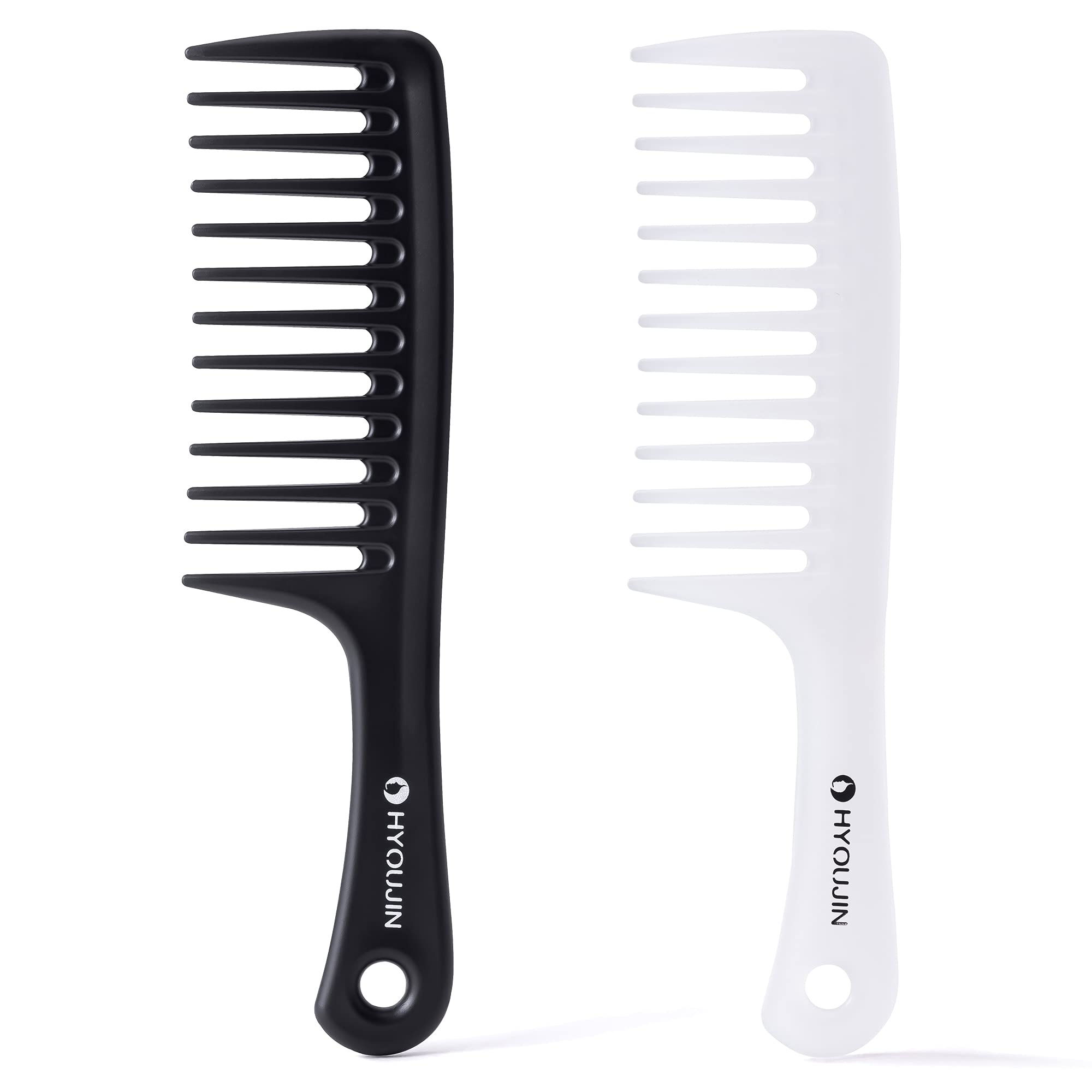 HYOUJIN Wide Tooth Combs For Women Comb Detangler Thick Comb Large ...