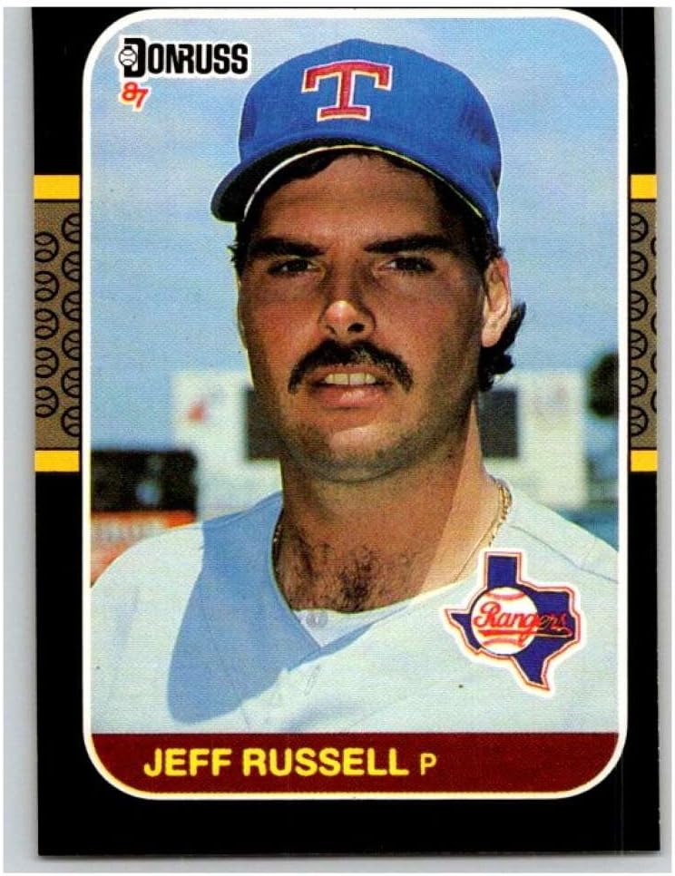 Amazon.com: 1987 Donruss #550 Jeff Russell Texas Rangers Baseball MLB ...