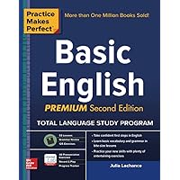 Practice Makes Perfect Basic English, Second Edition: (beginner) 250 Exercises + 40 Audio ...