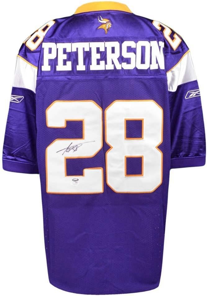 Adrian Peterson Autographed Reebok Jersey - JSA/SM - - JSA Certified ...
