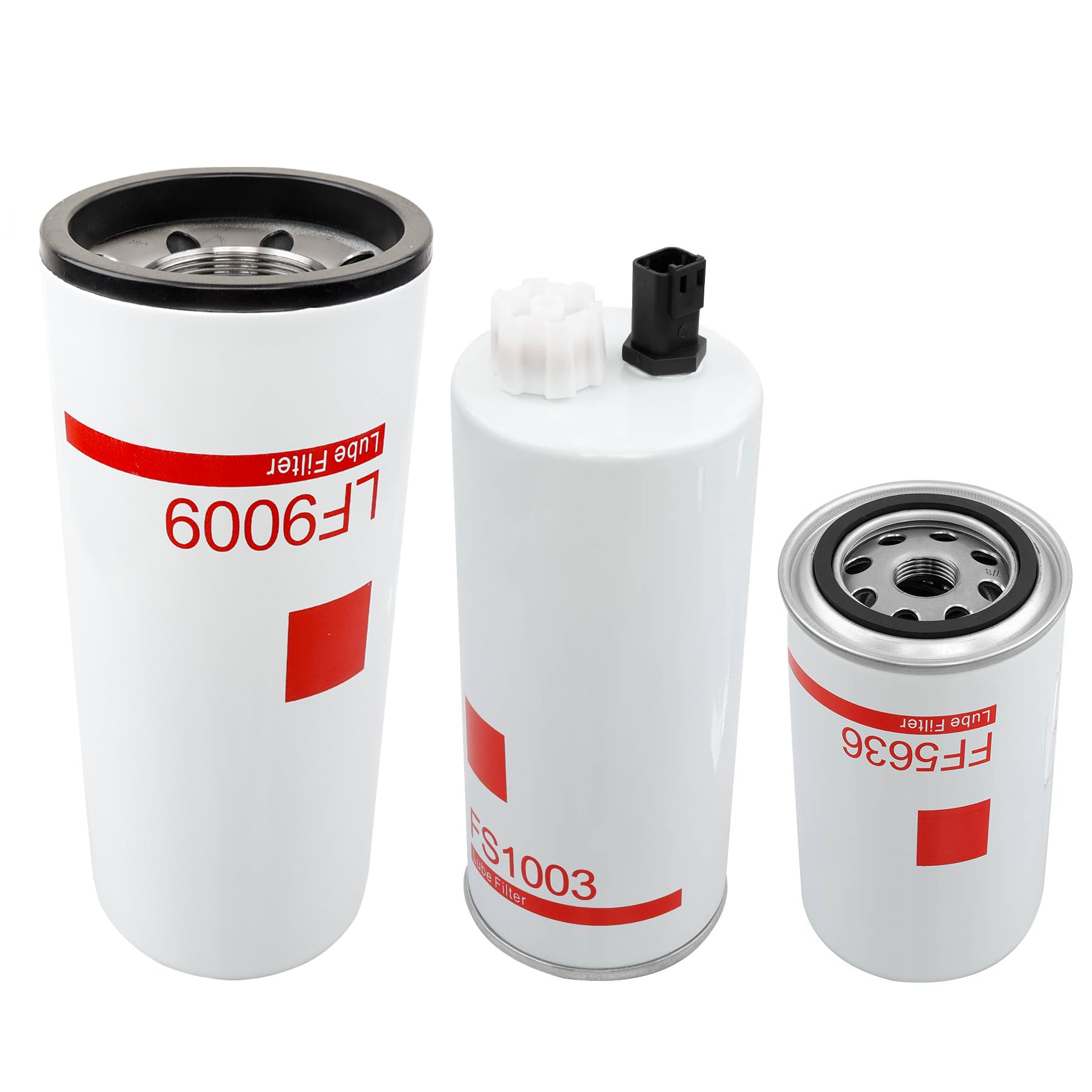 LF9009 FS1003 FF5636 Oil Filter and Water Separator Fuel Filters Kit ...