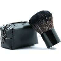 Amazon.com : Portable Mini Shaving Brush with PU Pouch - Easy Carry ...