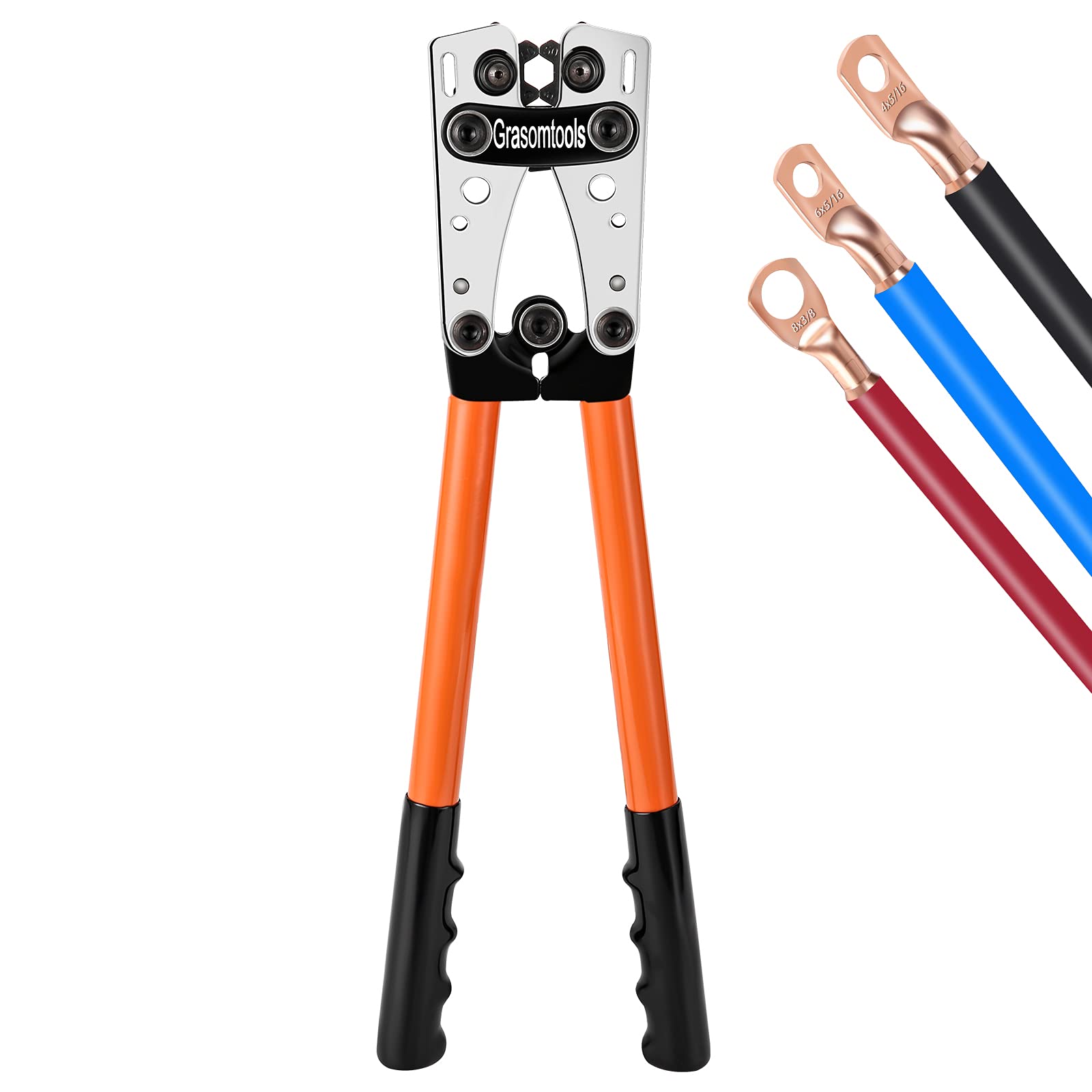 Mua Battery Cable wire Lug Crimping Tool for AWG 8-1/0 Electrical Lug ...