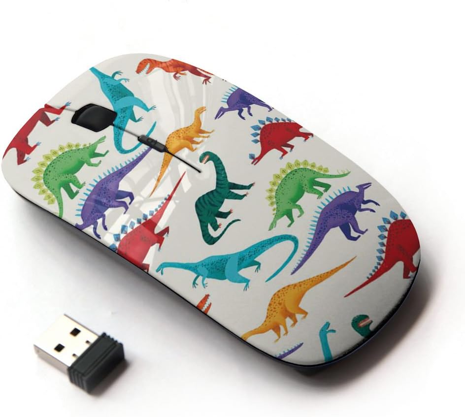 Amazon.com: KOOLmouse [ Optical 2.4G Wireless Mouse ] [ Dinosaur ...