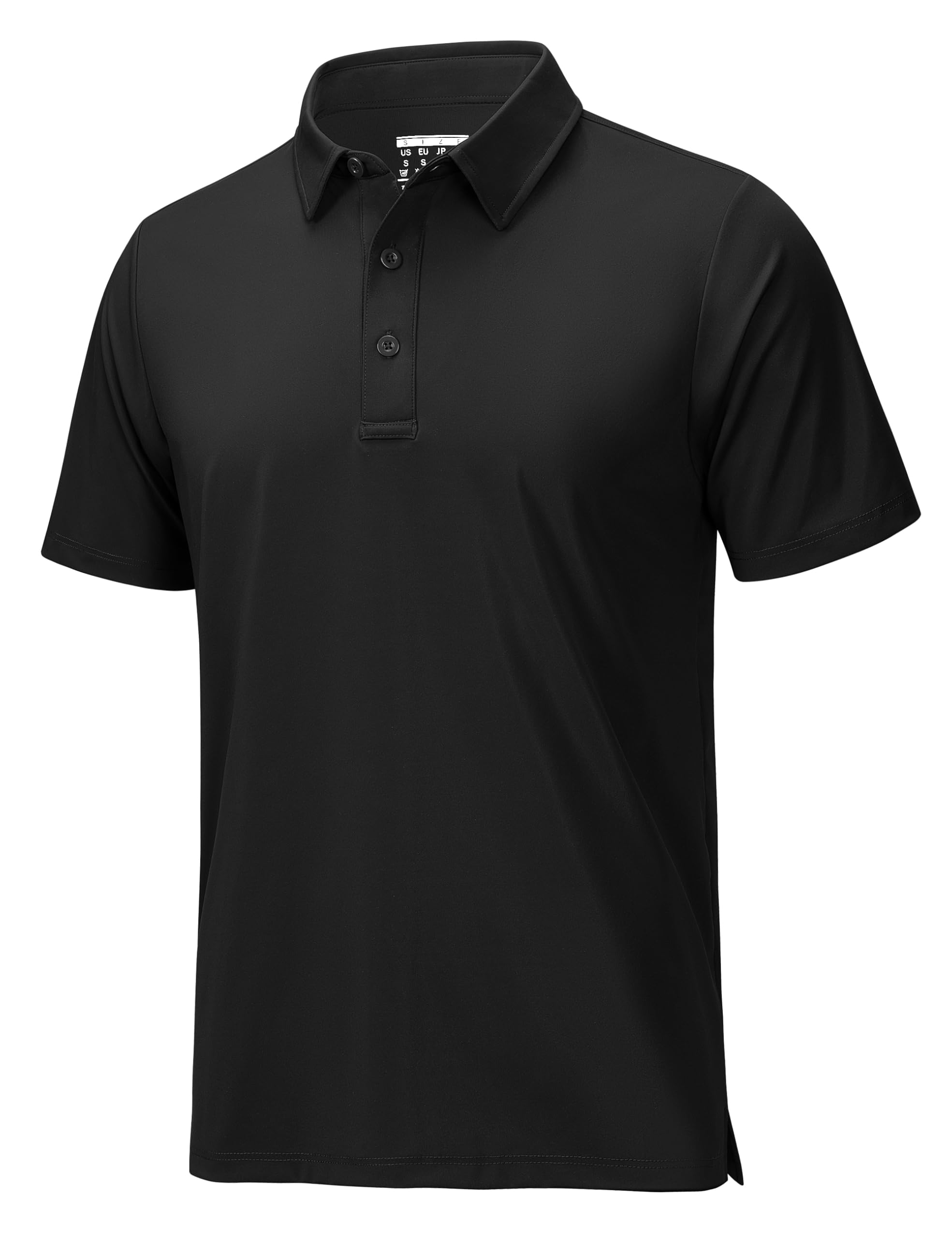 MAGCOMSEN Mens Polo Shirts Short Sleeve Collared Performance Dry Fit ...