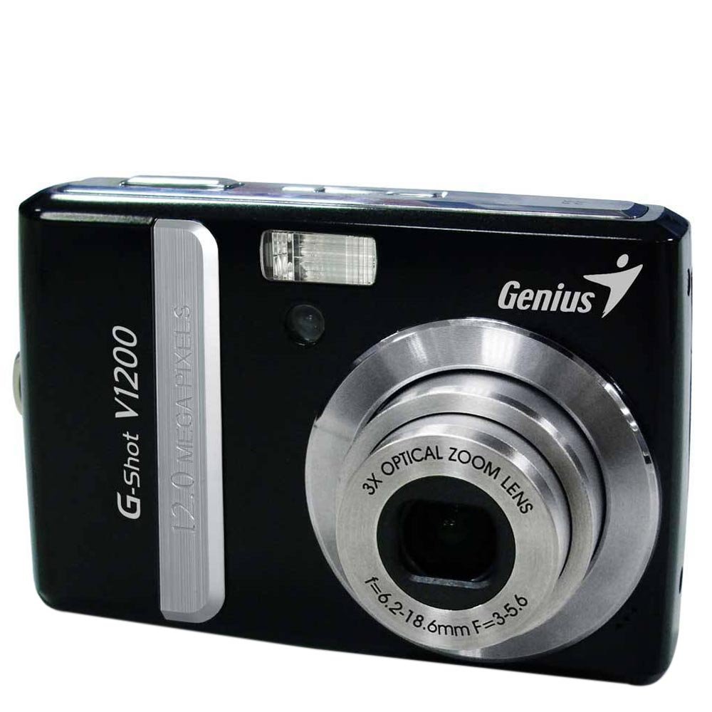 Buy Genius G-Shot V1200 12MP Point and Shoot Camera (Black) with 3X ...