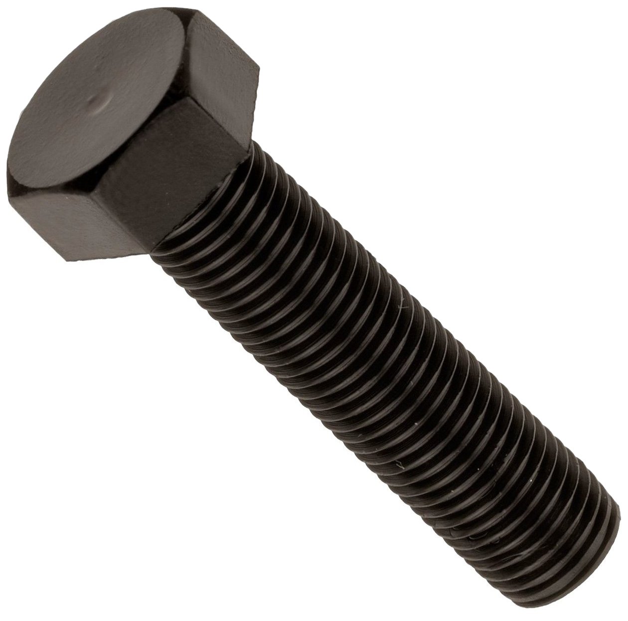 Nylon 6/6 Machine Screw, Plain Finish, Black, External Hex Drive, Meets ...